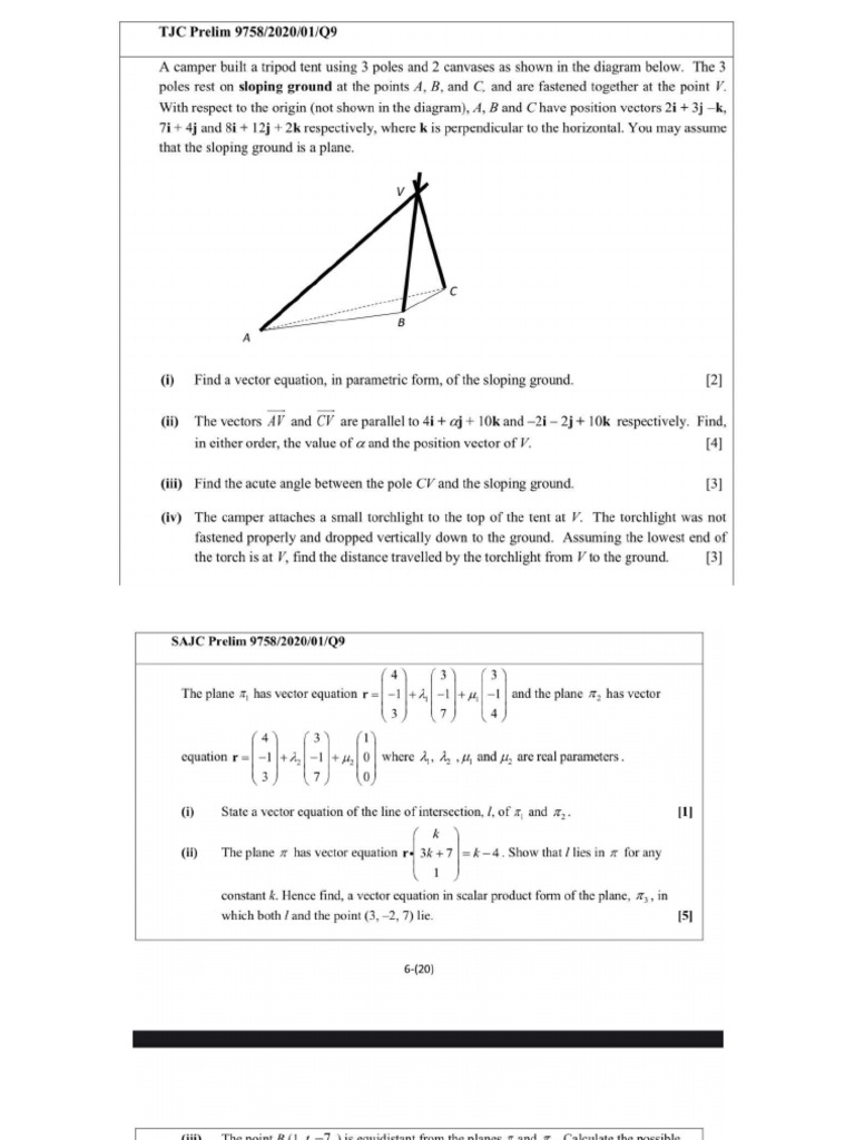 Math Planes Qns | PDF
