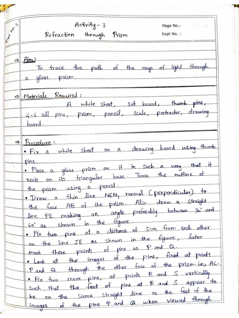 Physics Record 3 | PDF