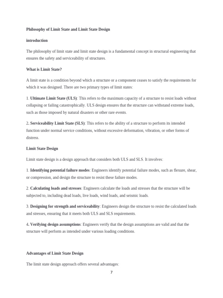 Limit State Design in Structural Engineering | PDF | Mechanical ...