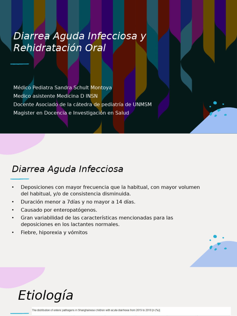 Diarrea Aguda Infecciosa y | PDF | Diarrea | Escherichia coli