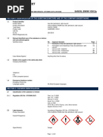 Unleaded Petrol Safety Data Sheet | PDF | Personal Protective Equipment ...