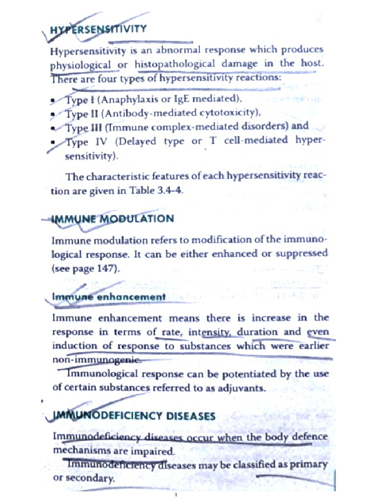 Hypersensitivity | PDF