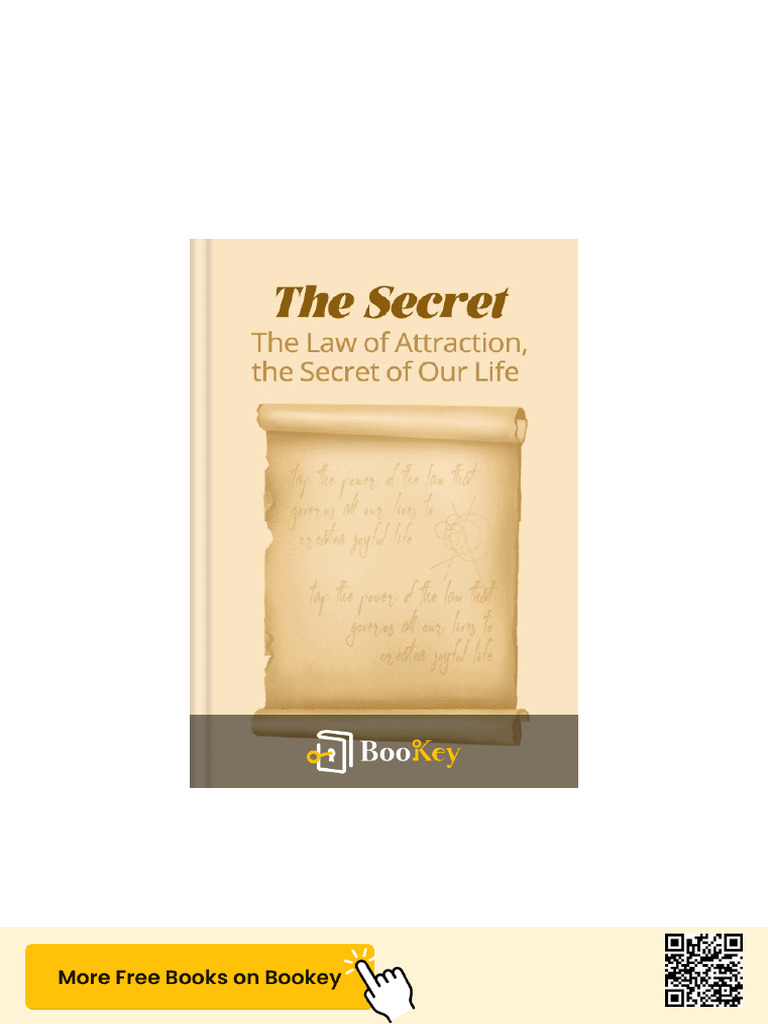 The Secret PDF | PDF | Law Of Attraction (New Thought) | Thought