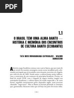 Cultura e História dos Bantos Africanos | PDF | África | Sociologia