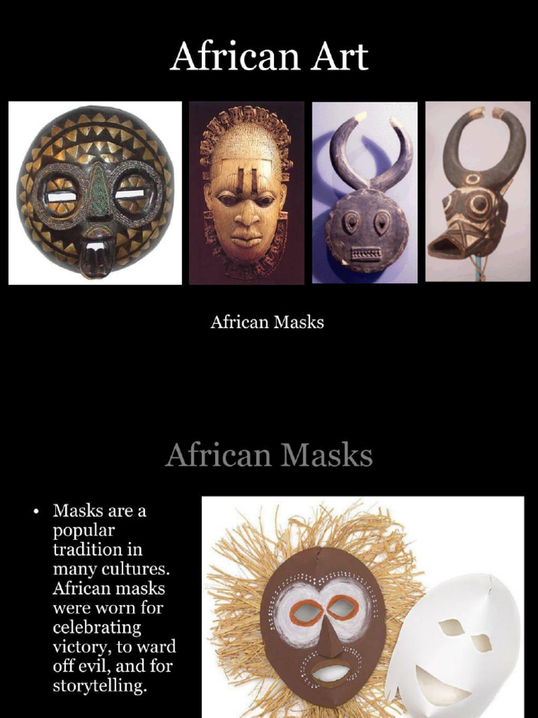 AFRICAN ART MASKS | PDF