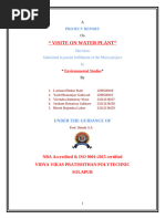 Drinking Water Treatment Steps Chart | PDF