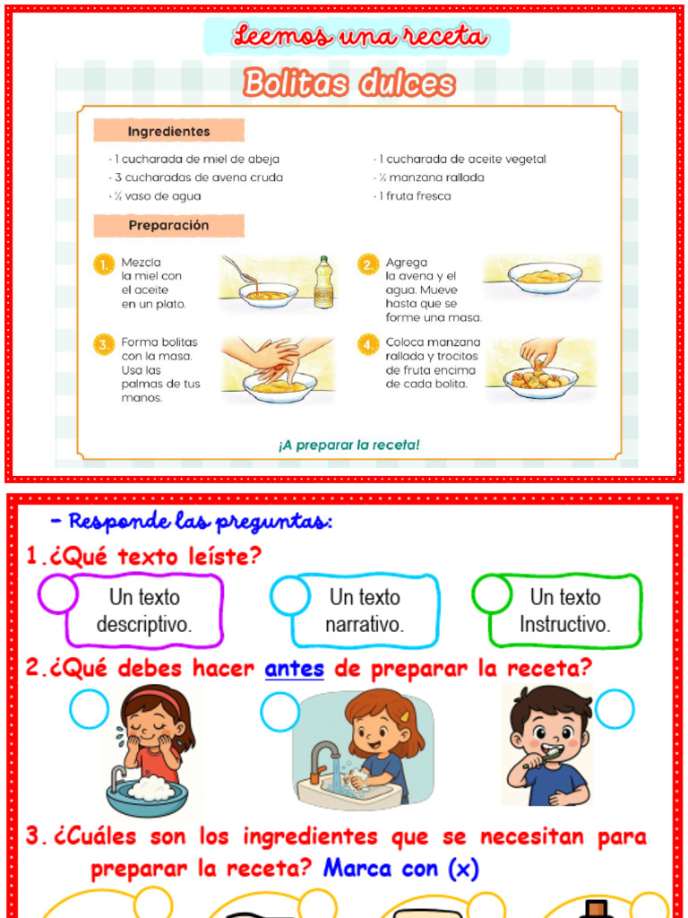 Recetas Instructivas Para Niños Pdf