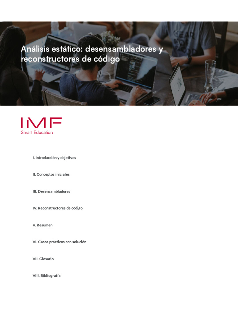 06 - Análisis Estático - Desensambladores y Reconstructores de Código | PDF | Poco | Lenguaje ...