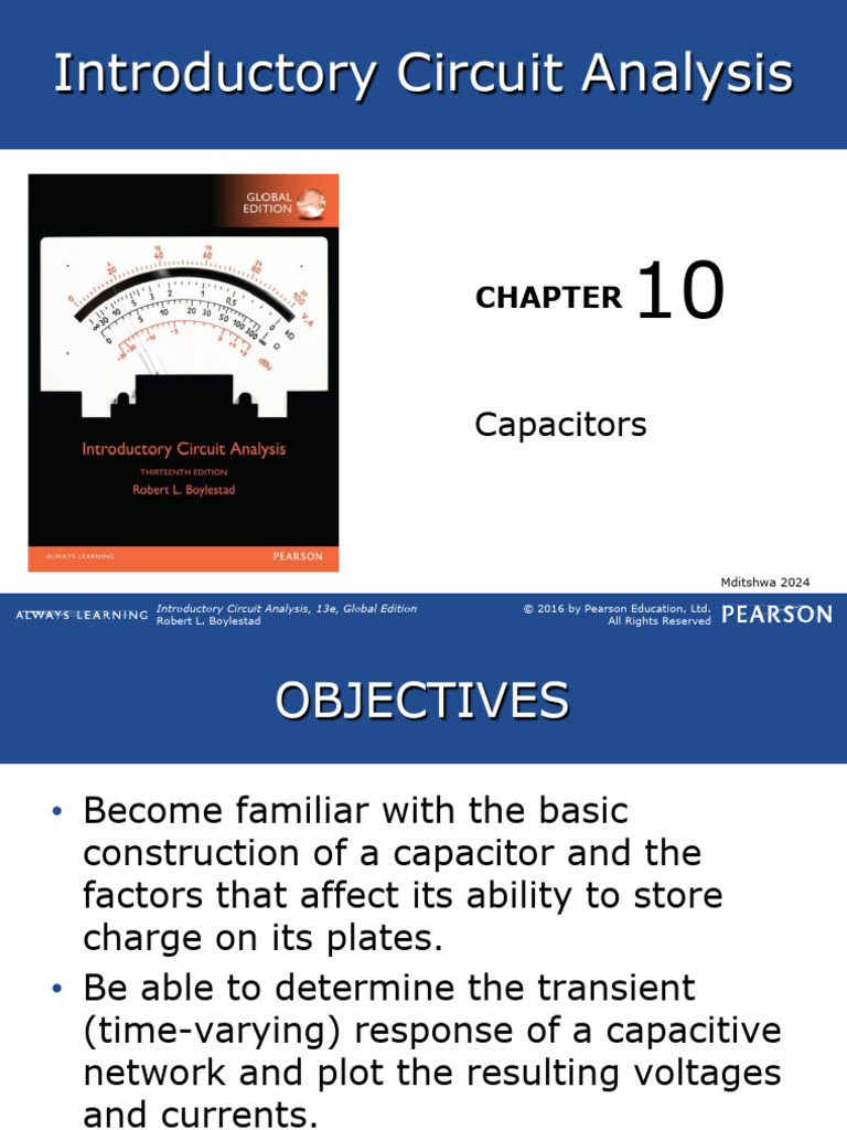 CHPT 10 - GE - C10 - Capacitors | PDF | Capacitor | Capacitance
