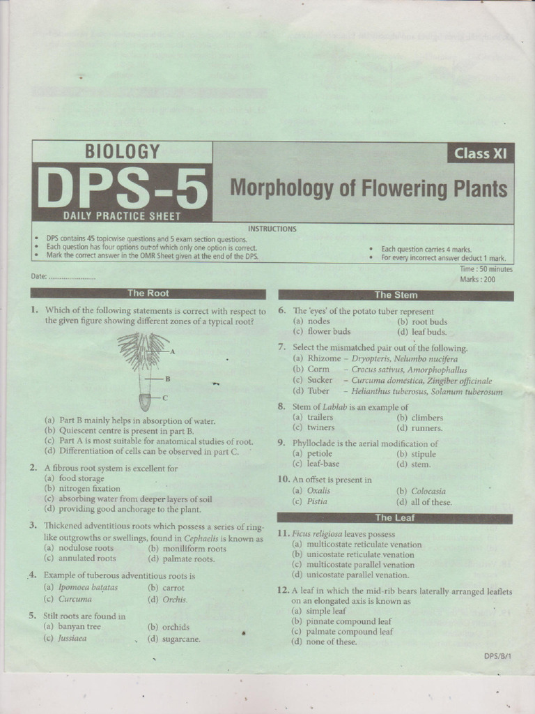 DPS - Bio - 5 | PDF