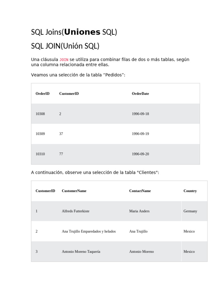 INNERSQL | PDF | SQL | Recuperación de información