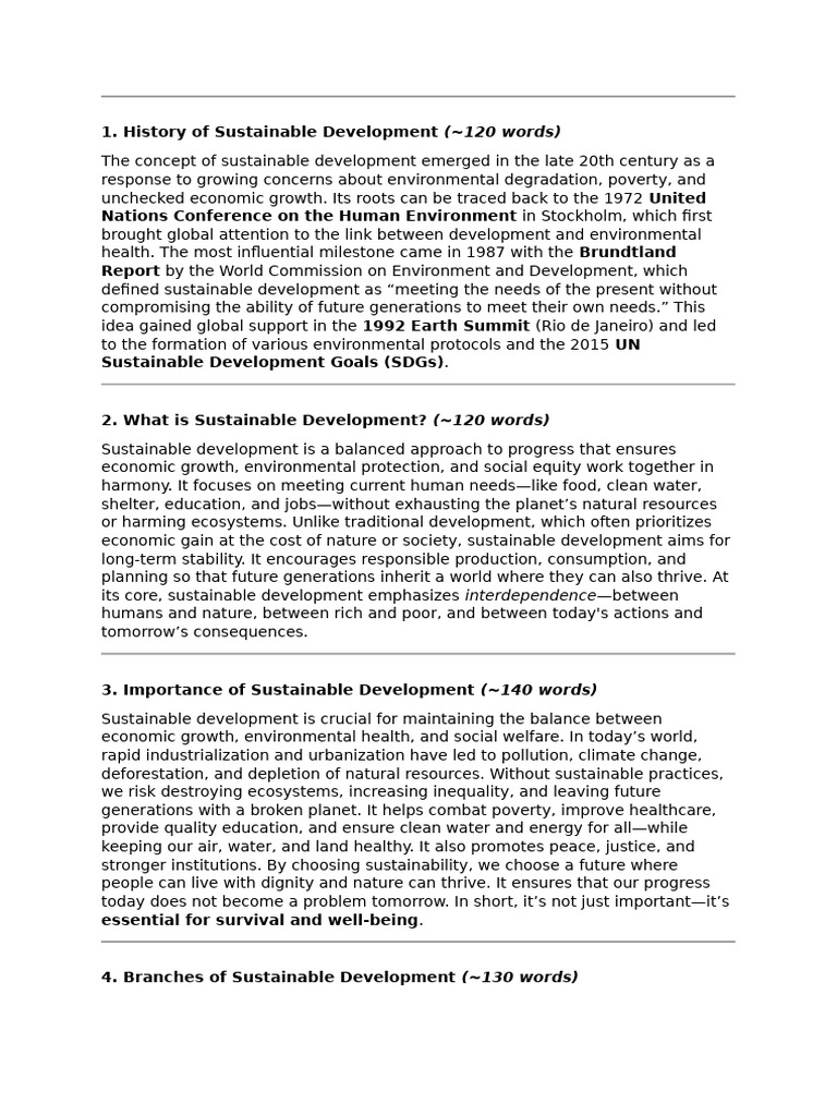 Overview of Sustainable Development Goals | PDF | Sustainability ...