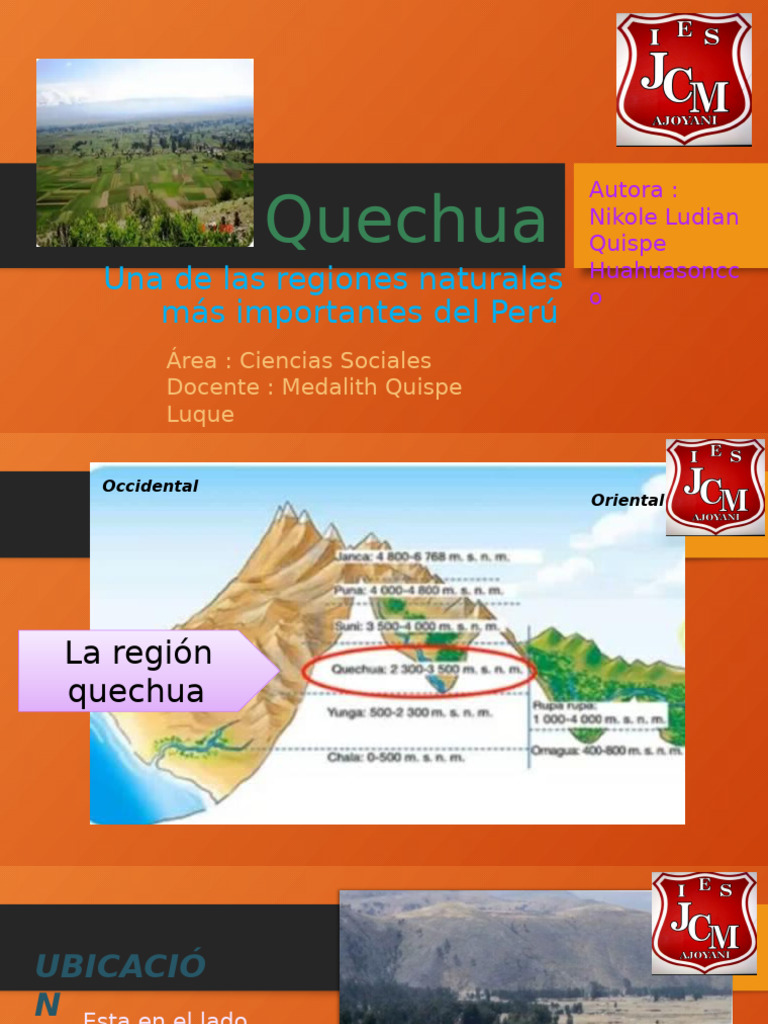 La Región Quechua | PDF