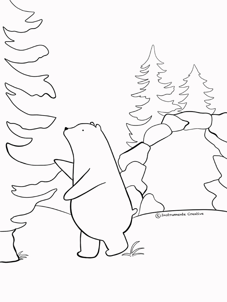 Fise Colorat - Padure Urs | PDF