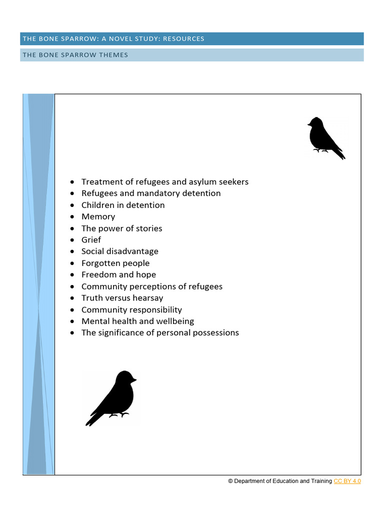 Bone Sparrow Themes | PDF