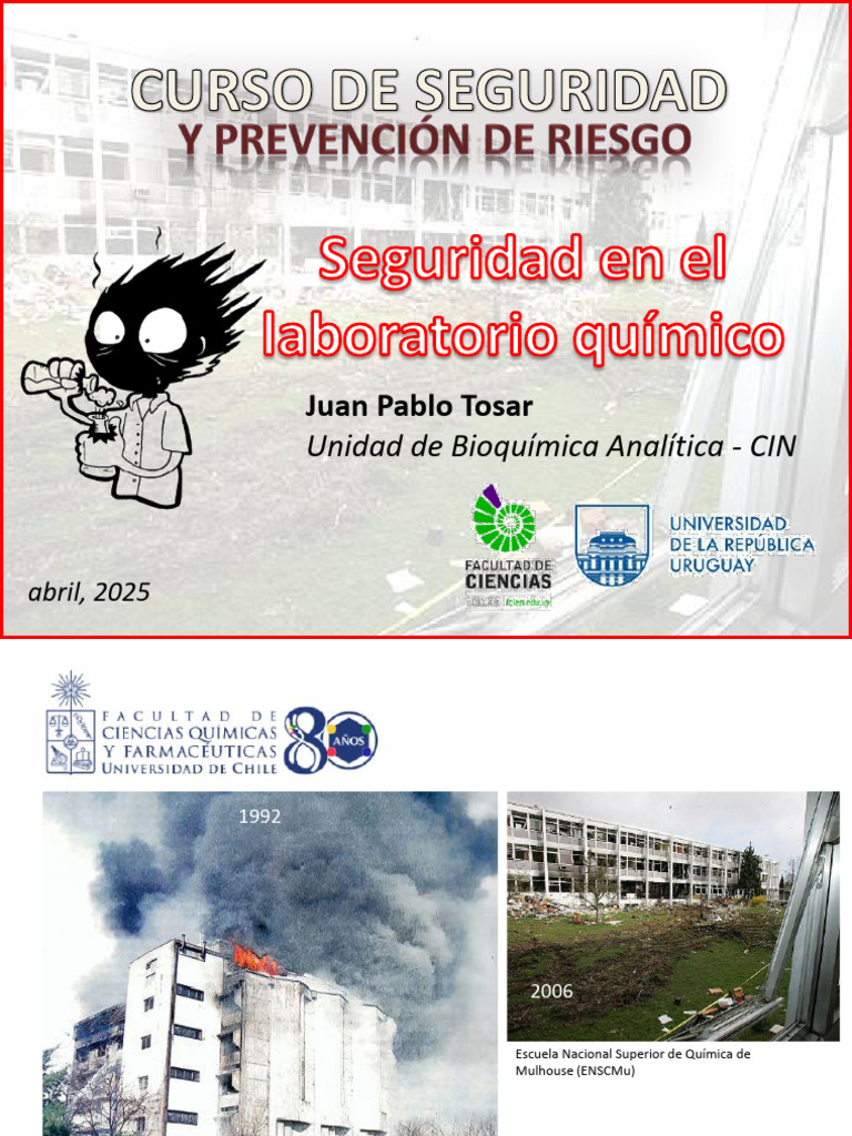 Seguridad en El Laboratorio Quimico | PDF | Laboratorios | Químico