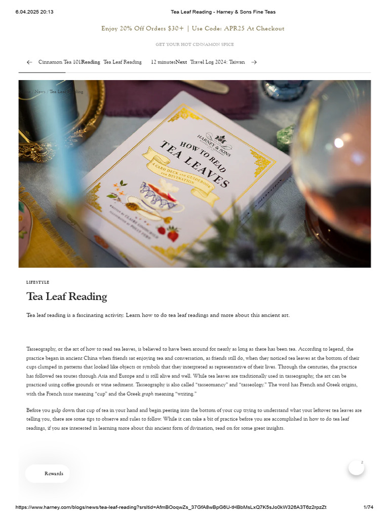Beginner's Guide to Tea Leaf Reading | PDF | Divination | Prediction