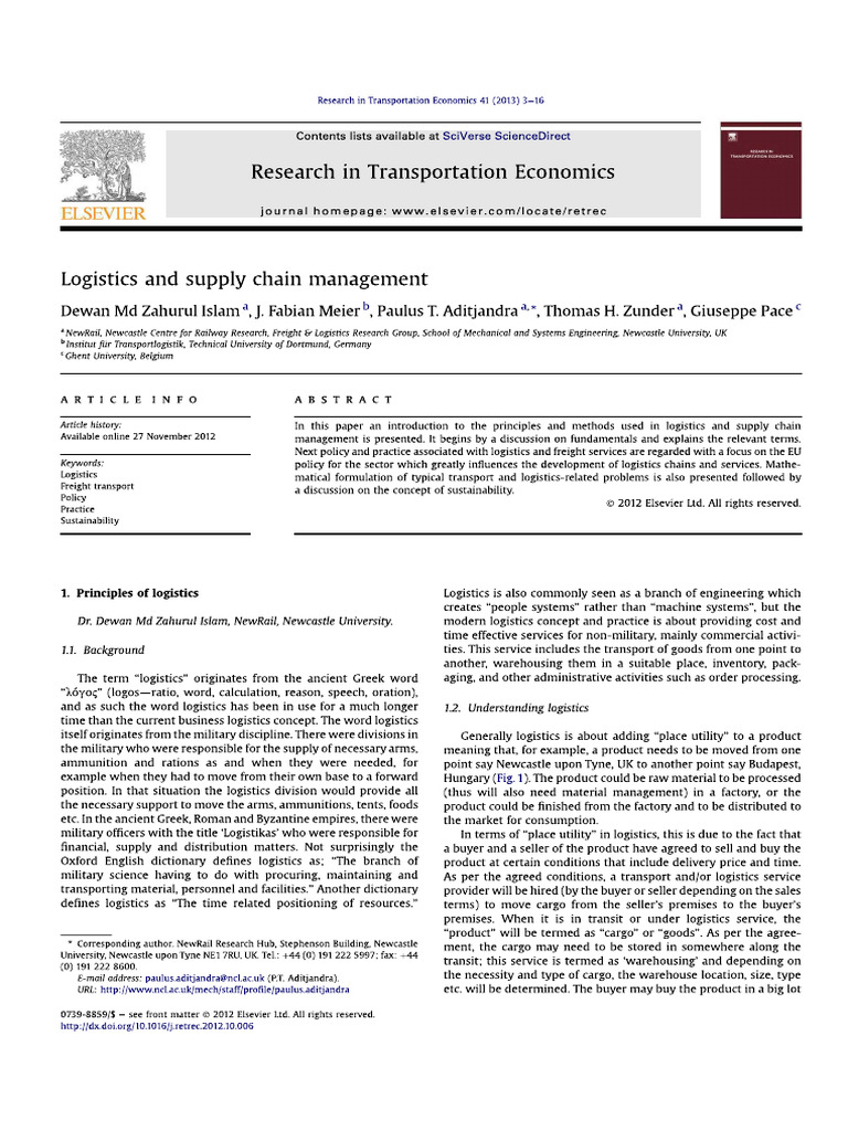 Article Dans Revue Elsevier | PDF