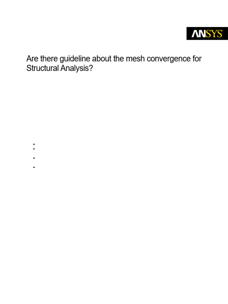 1 - Tips and Tricks For Meshing | PDF | Finite Element Method | Structural Analysis