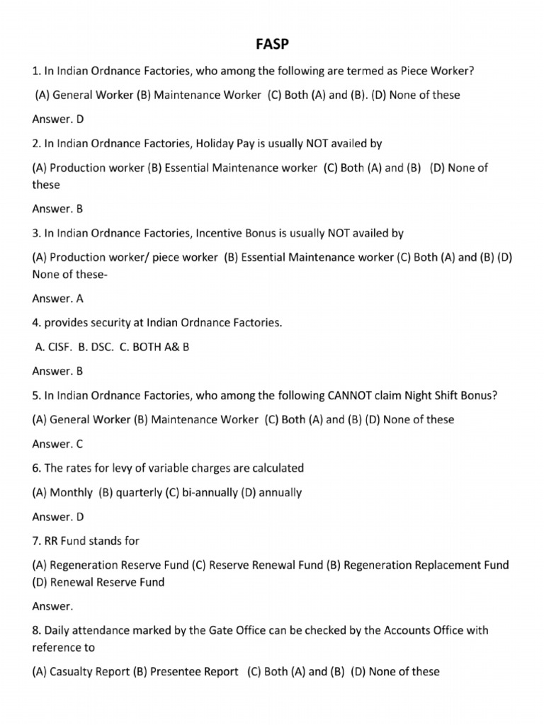 Fasp Confusion | PDF