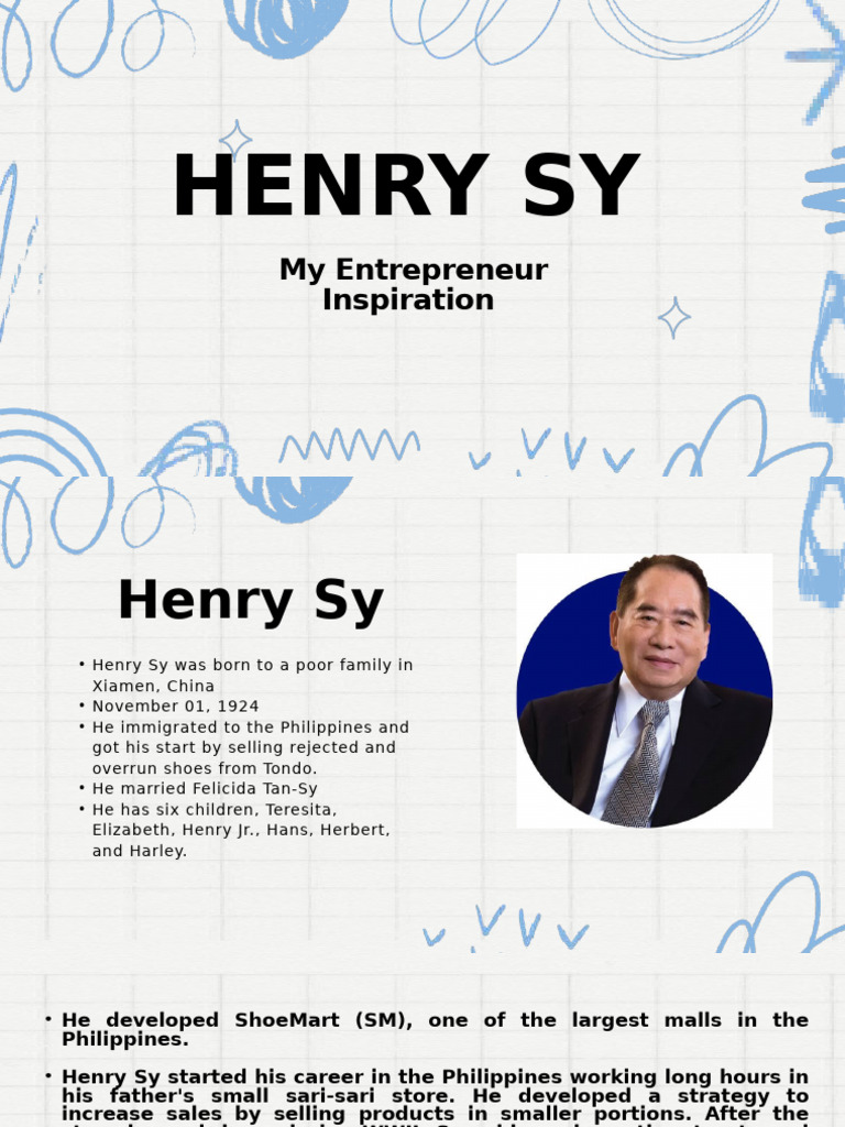 Henry Sy: A Journey of Resilience | PDF