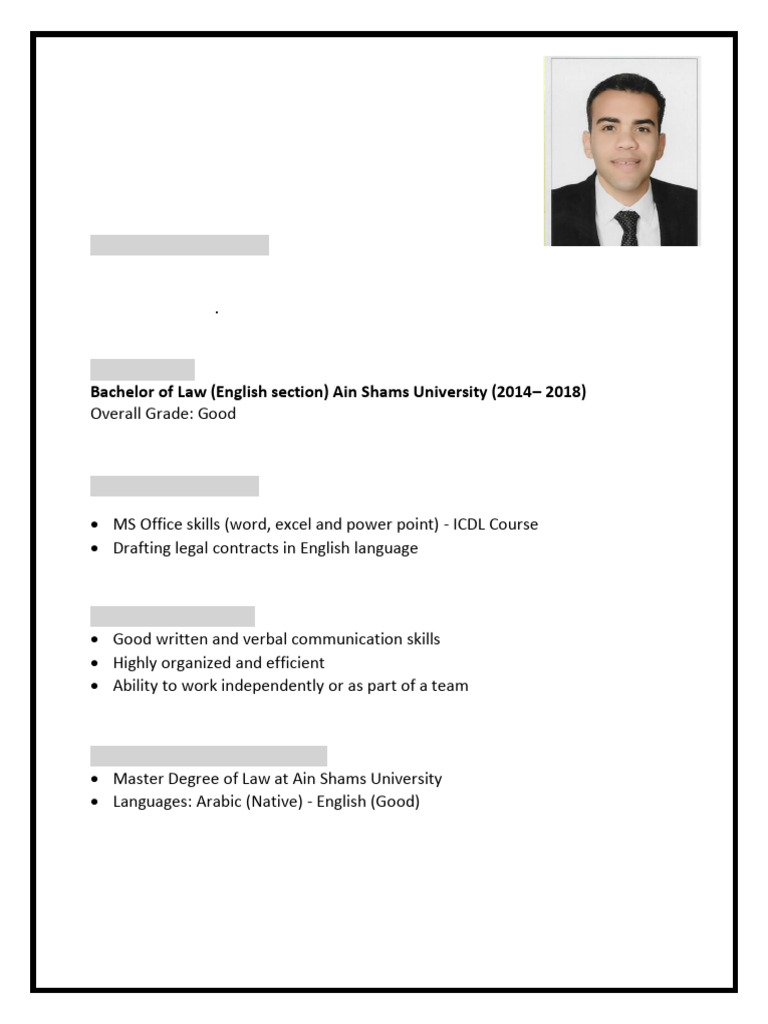 Mohamed Hamdy Abdel Latif El Rewany CV | PDF