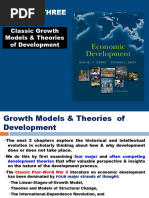 Theories of Economic Development | PDF