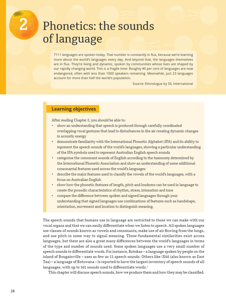 Phonetics | PDF | Phonetics | Consonant