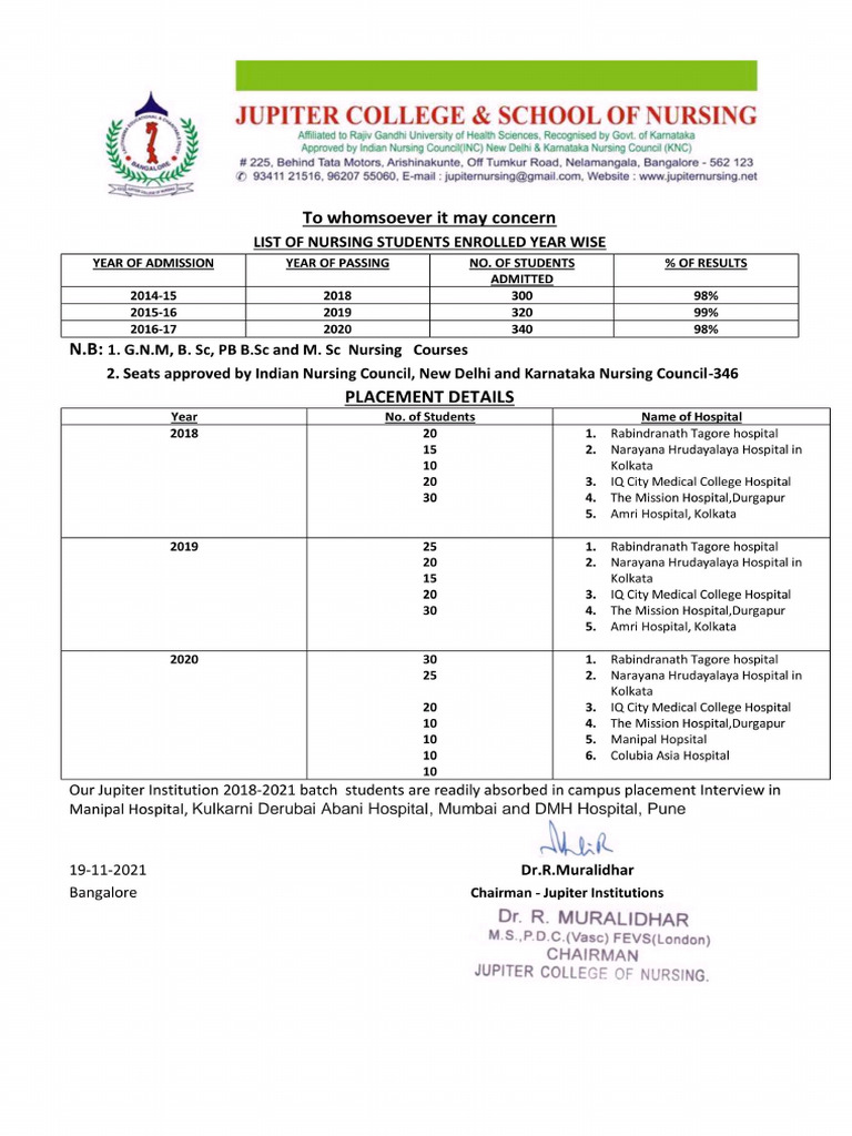 Placement Record | PDF