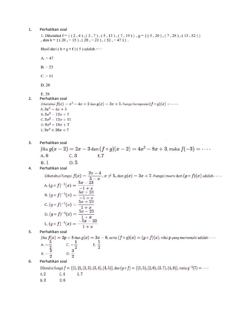MTK Kelas 11 PAT 25 | PDF