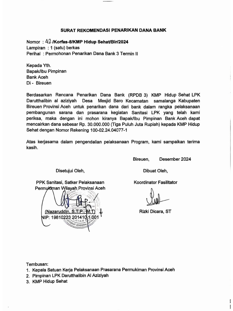 Rekom RPDB 3 LPK | PDF