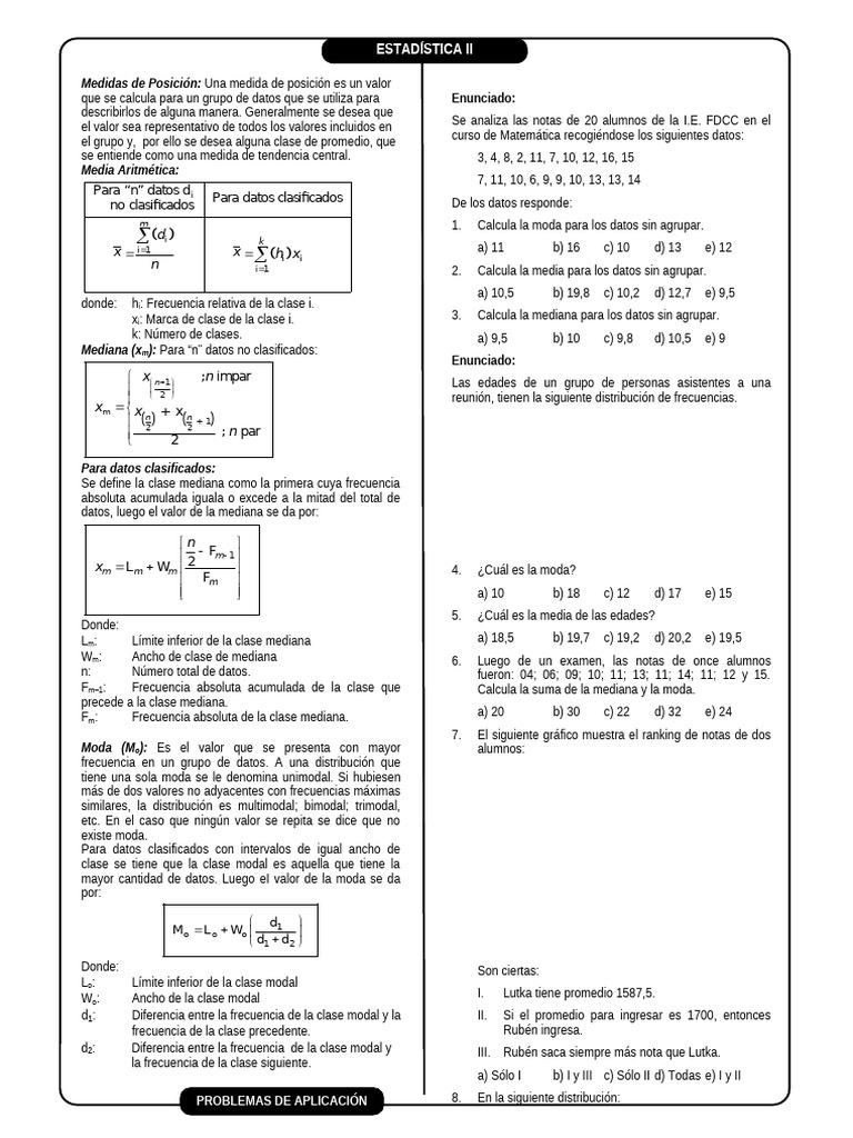 Practica Cuarto Eli | PDF | Media | Modo (Estadísticas)
