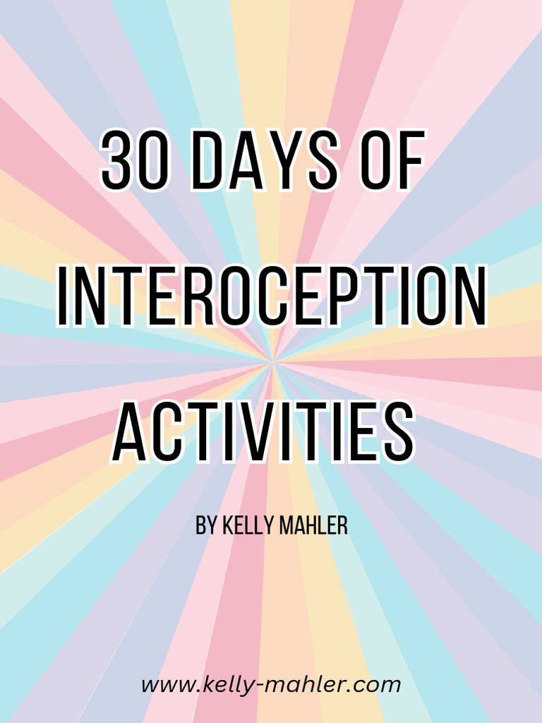 30 Interoception Activities Booklet | PDF | Mindfulness