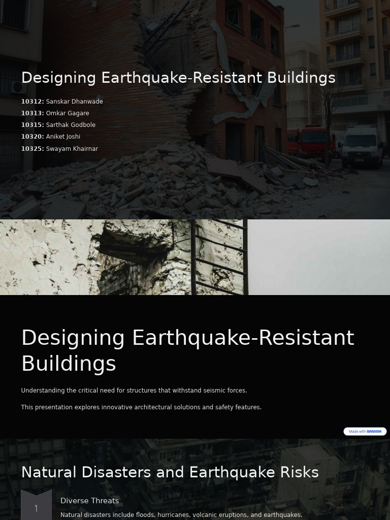 Designing Earthquake Resistant Buildings | PDF | Earthquake Engineering ...