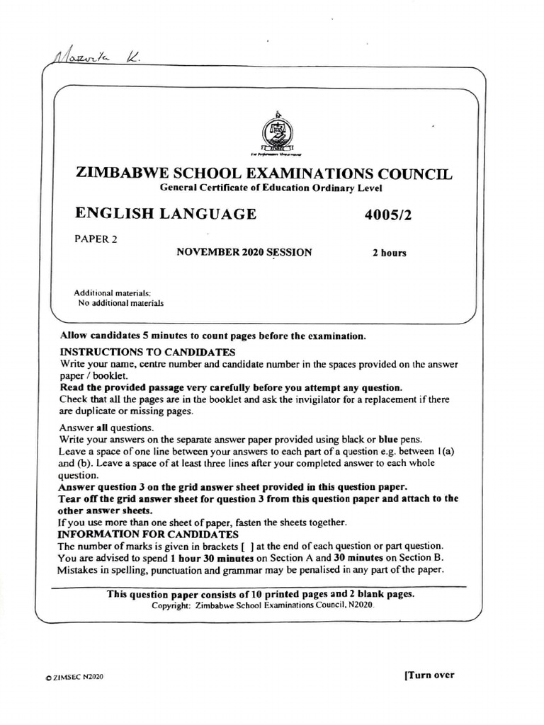 Nov - 2020 - pr2 | PDF