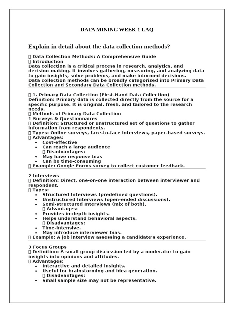 Rakshana SN - LAQ Week 1 DA | PDF | Survey Methodology | Data