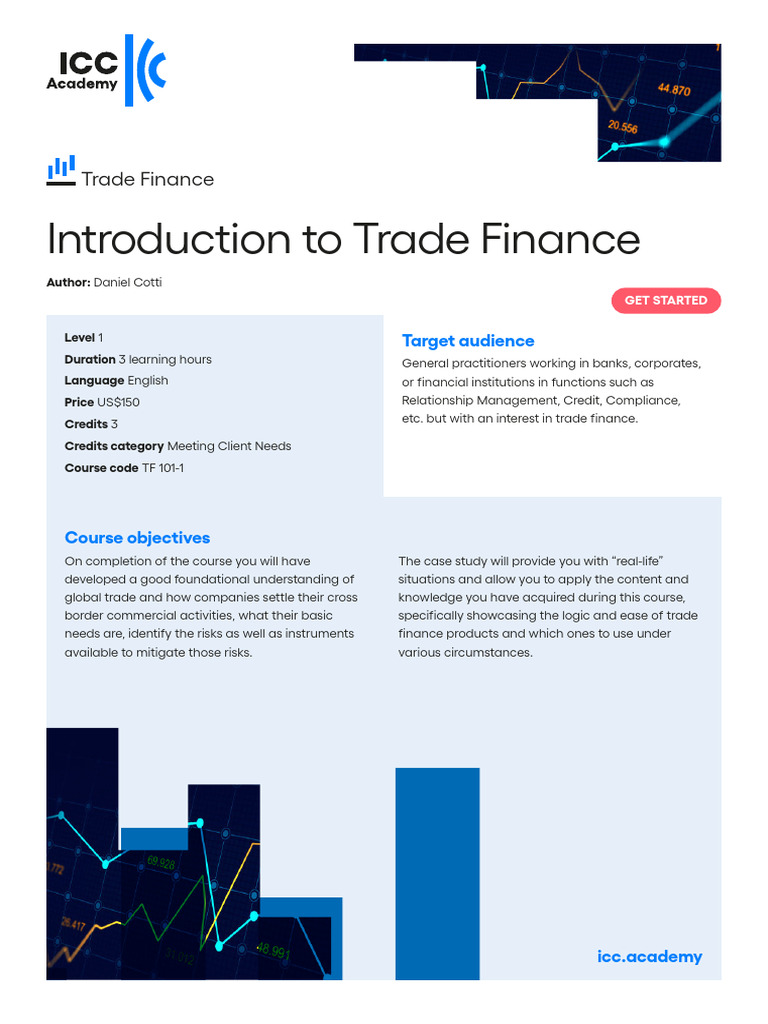 Introduction To Trade Finance | PDF | Educational Technology | Risk