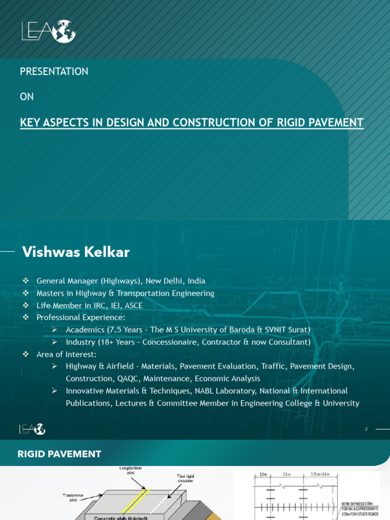 Rigid Pavement Design and Construction Insights | PDF | Road Surface ...