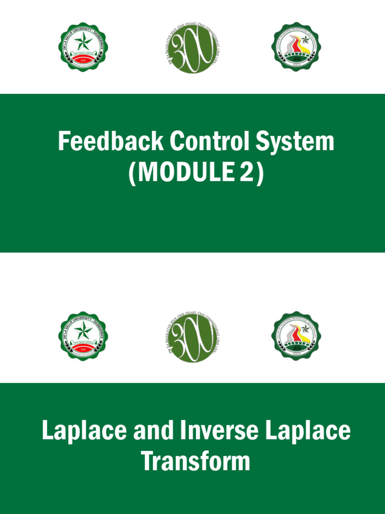 Control Systems: Laplace Transform Basics | PDF | Laplace Transform ...