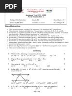 Forming and Solving Equations-Worksheet | PDF | Rectangle | Equations