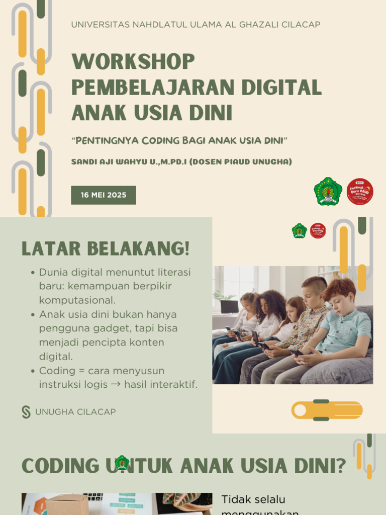 Pentingnya Coding untuk Anak Usia Dini | PDF