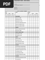 Range of Motion Evaluation Chart | PDF | Anatomical Terms Of Motion ...
