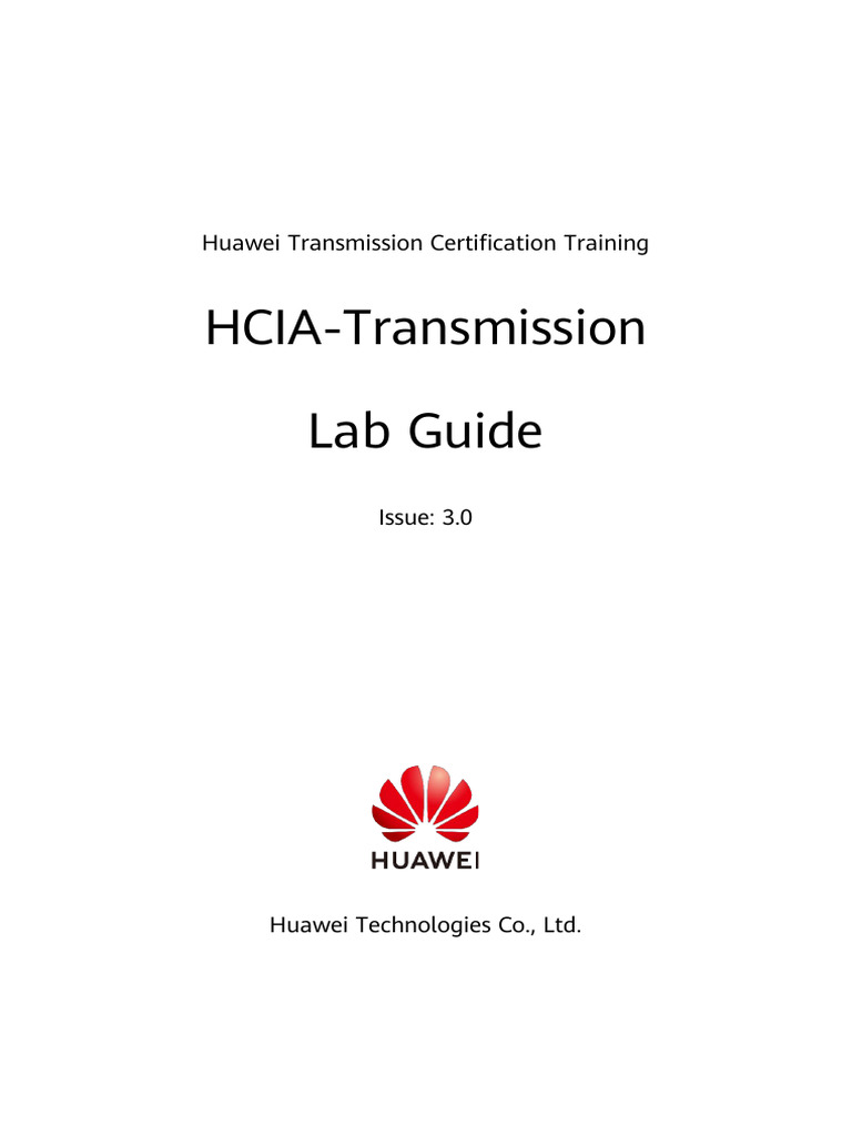 HCIA-Transmission Lab Guide Overview | PDF | World Wide Web | Internet ...