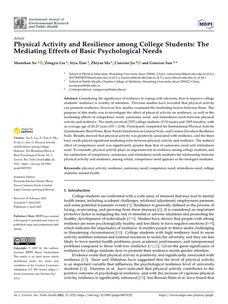 Base Paper 2 Iit Proposal | PDF | Psychological Resilience | Standard Deviation