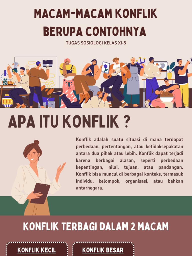 MACAM Macam Konflik PDF | PDF