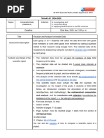 2023 Year 9 PSMT Report Template | PDF | Mathematics | Science