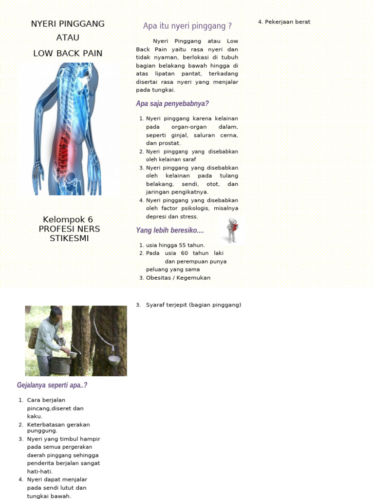 Leaflet LBP - Kesja - Kelompok 6 | PDF