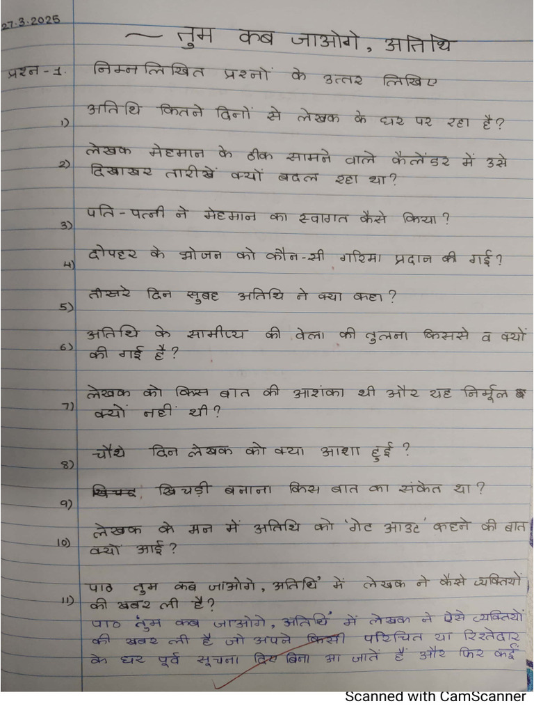 Hindi Notes | PDF
