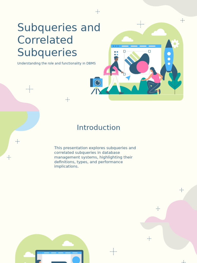 Subqueries and Correlated Subqueries | PDF | Databases | Information Retrieval