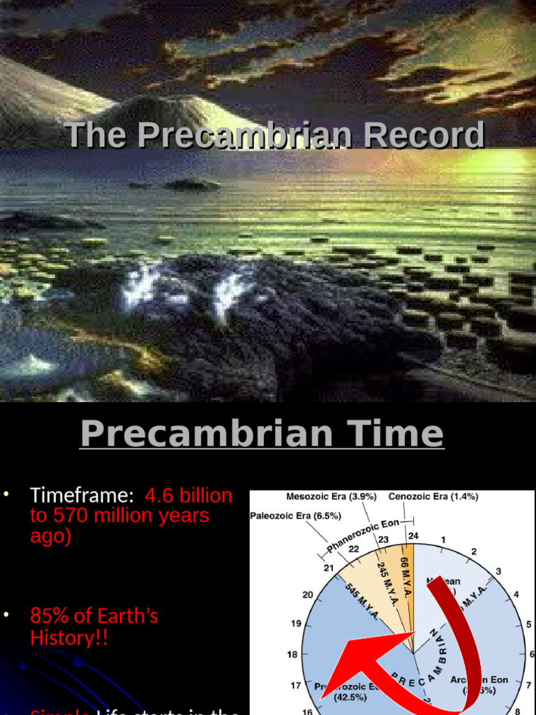 Precambrian Era PPT 2 | PDF | Earth | Moon